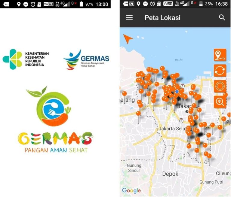 Aplikasi Germas PAS untuk Mencari Tempat Makan Sehat – SAMLEINAD